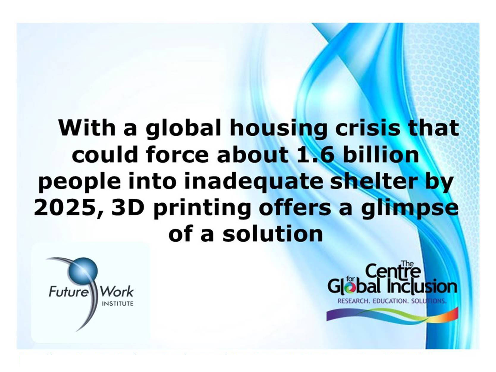 3D Printed Houses | Future Work Institute