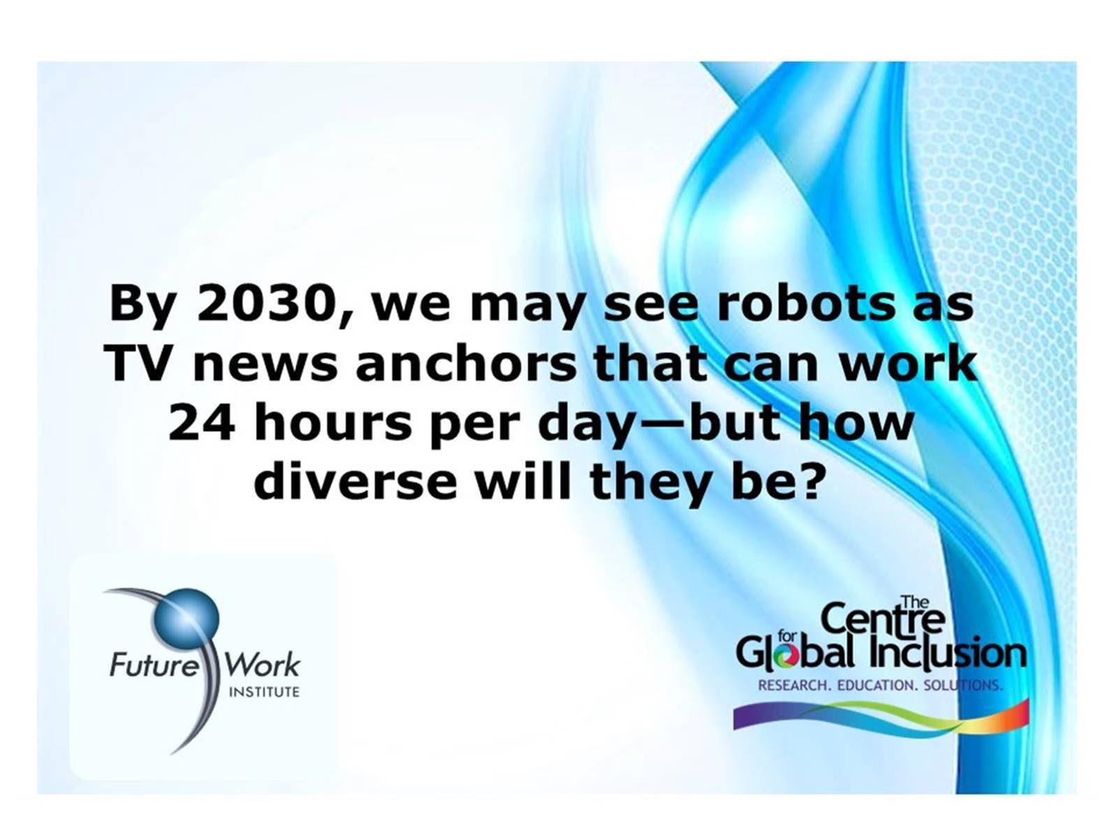 Robotic News Anchors | Future Work Institute